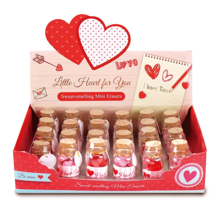 Mini Heart Erasers – banburycrosskids