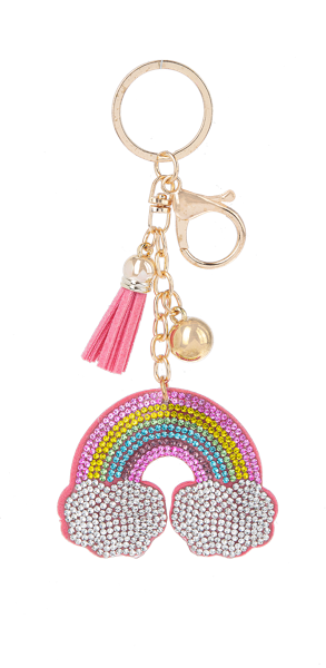 Ganz Rainbow Key Ring – banburycrosskids
