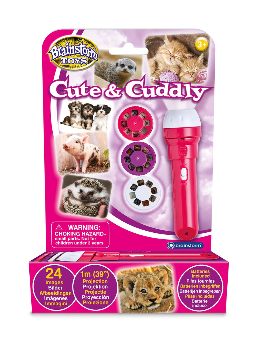 Cute and Cuddly Animals Torch & Projector – banburycrosskids